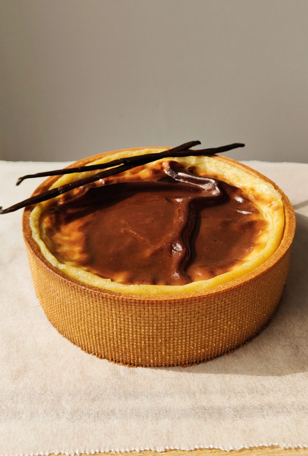 Flan Pâtissier à la vanille | Luna Pâtisse