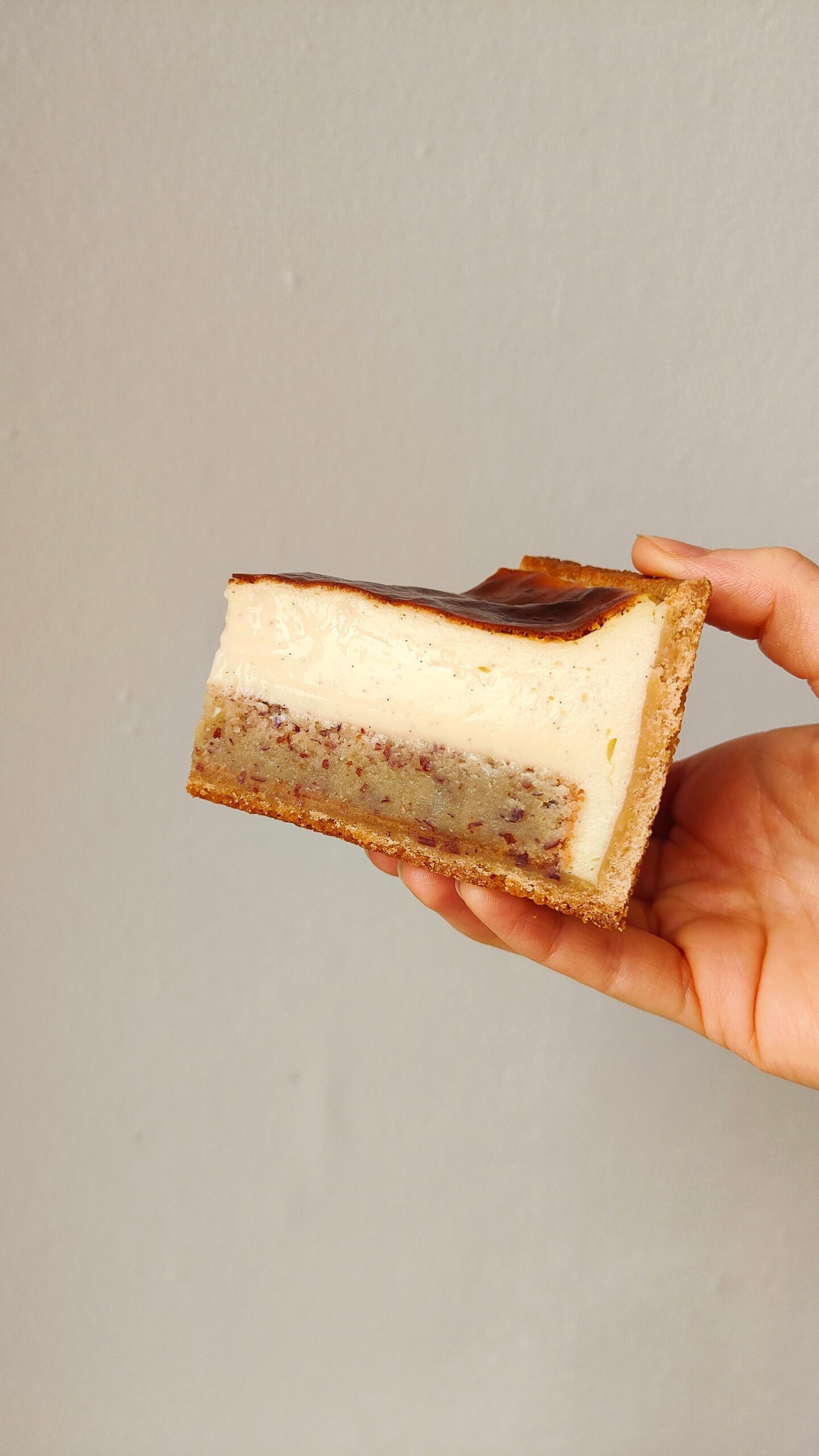 Flan Pâtissier vanille et insert frangipane | Luna Pâtisse